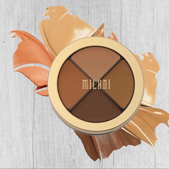 Milani | Makeup | New Concealer Highlight Kit 4inone Contour Compact ...